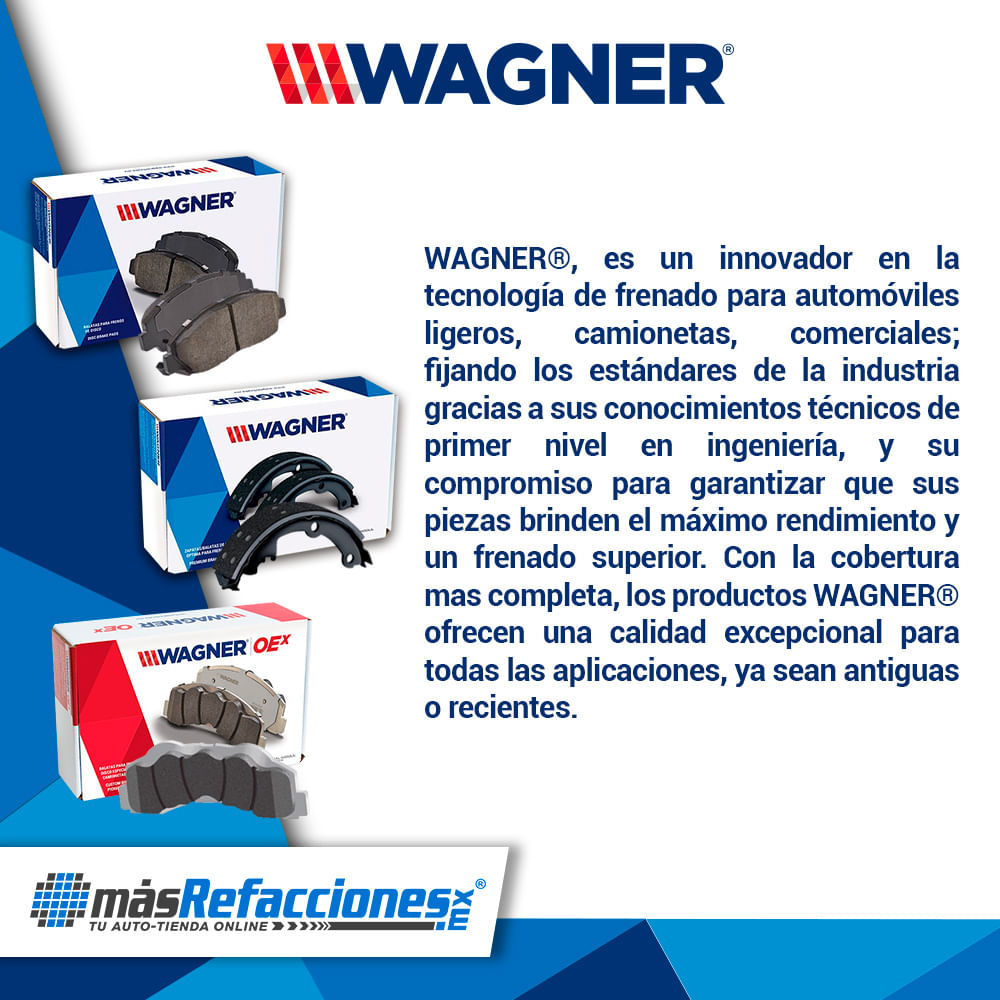 WAGNER Kit De Balatas Ceramicas Delanteras Y Traseras Chevrolet Optra ...