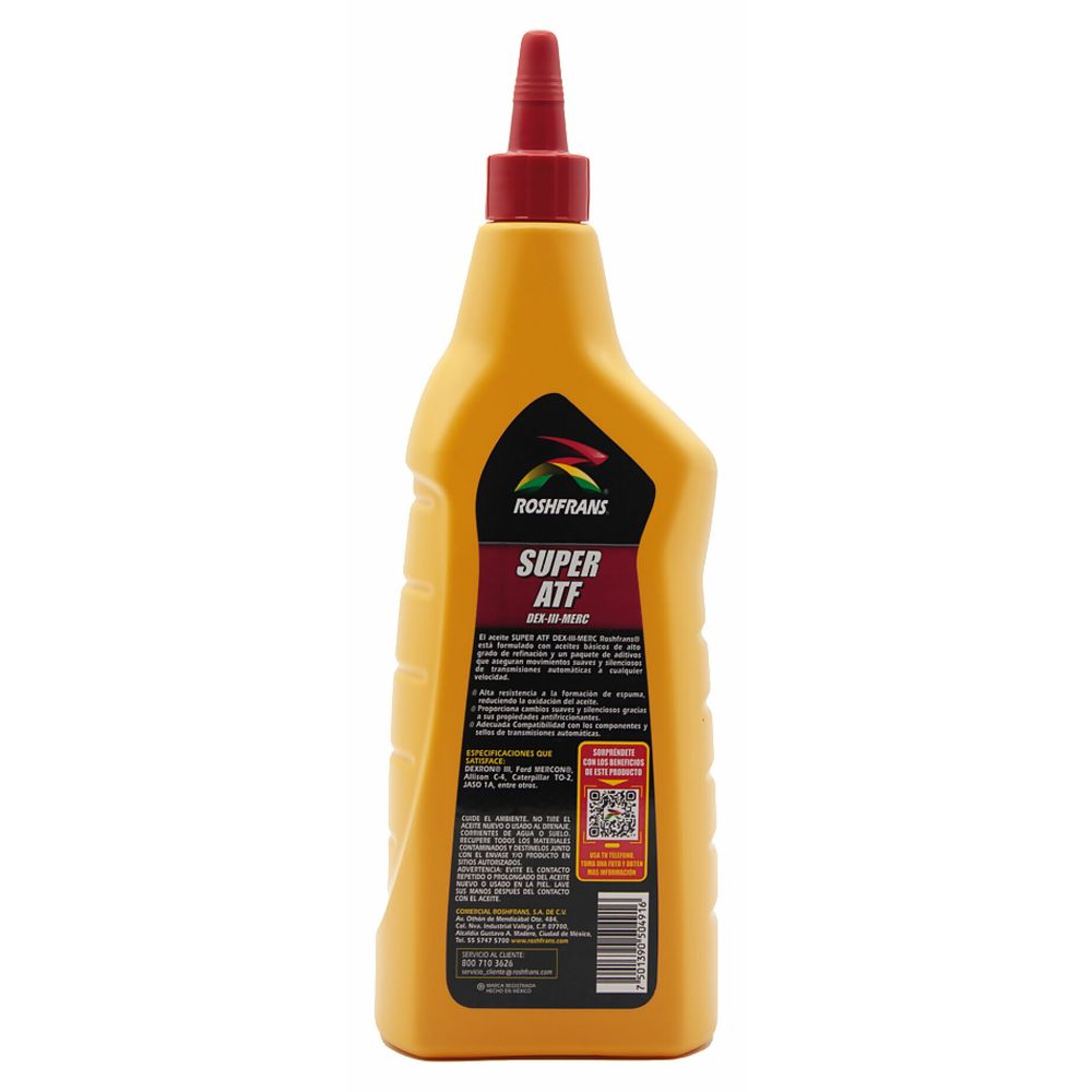 ROSHFRANS Aceite De Transmisión Automática DEX-III-MERC Super ATF 950 ...
