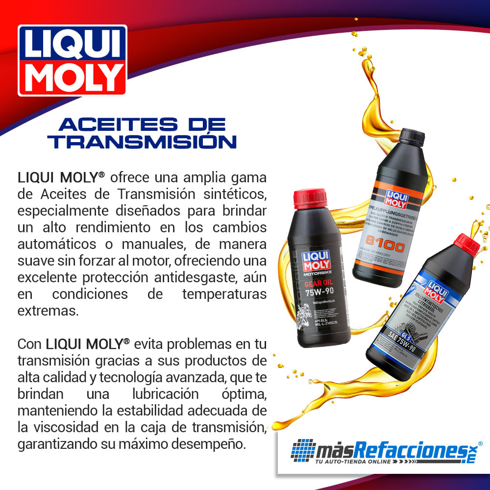 LIQUI MOLY Aceite De Transmisión Automática Top Tec ATF 1100 1 Litro ...